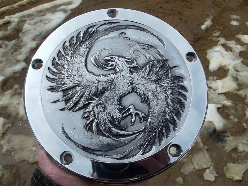 Mountain Machine And Motorcycle 3D Derby Covers